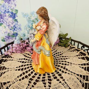 O'Well | Accents | Vintage Grandeur Noel Handpainted Porcelain Angel ...